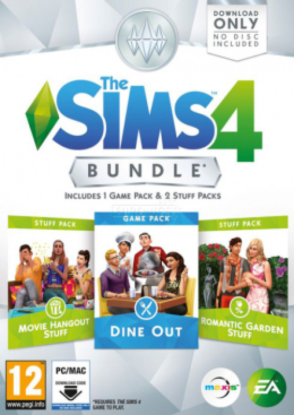 PC The Sims 4 Bundle Pack 3 (Code in a box) - STD Comp